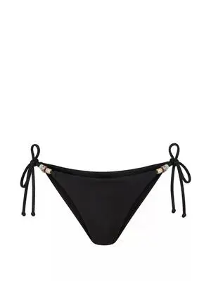 Bond Eye Anali Bead-embellished Bikini Bottoms - Black
