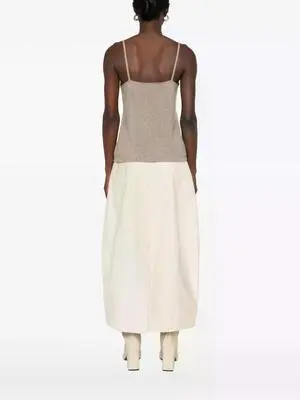 Eric Bompard Cashmere V-neck Tank Top