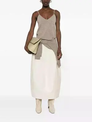 Eric Bompard Cashmere V-neck Tank Top