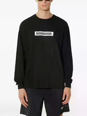 NEIGHBORHOOD Logo-print Long-sleeved T-shirt