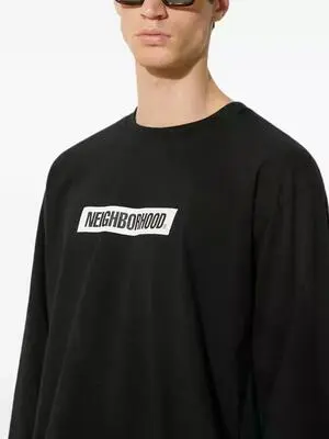 NEIGHBORHOOD Logo-print Long-sleeved T-shirt