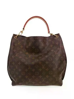 LOUIS VUITTON Metis Monogram Tote Bag - Brown