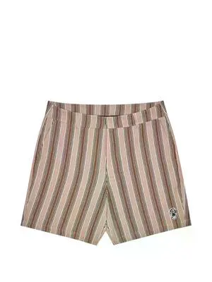 MALBON Ripley Striped Shorts