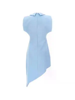 KAOS Asymmetric Padded-shoulder Dress