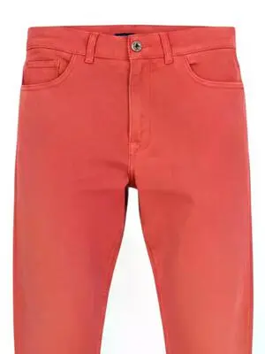 Isaia Belt-loop Straight-leg Jeans