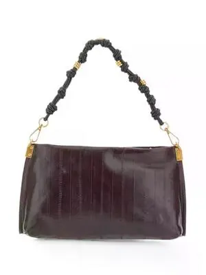 GIANNI CHIARINI Leather Shoulder Bag - Brown