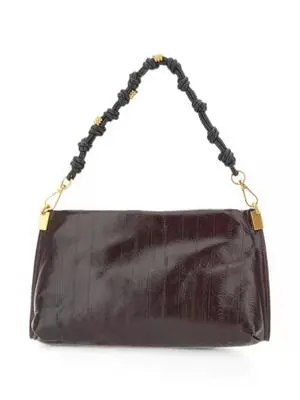 GIANNI CHIARINI Leather Shoulder Bag - Brown
