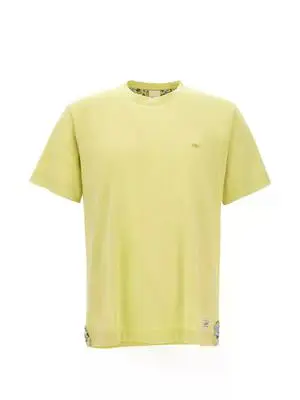 BOB Beach Embroidered-logo T-shirt - Green