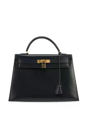 Hermès Hermès 1984 32 Kelly Tote Bag Blue
