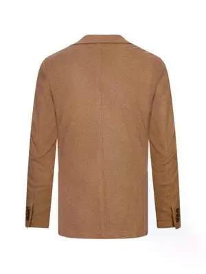 Canali Single-breasted Blazer - Brown