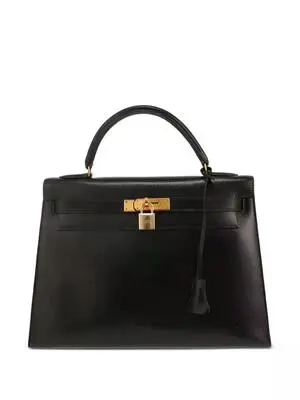 Hermès 1999 32 Kelly Tote Bag - Black