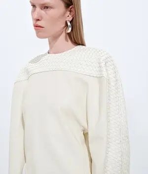 Bottega Veneta Leather Dress