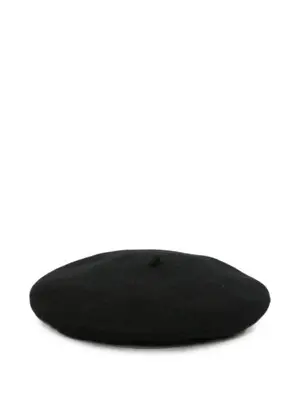 Emporio Armani Hat Logo "basque - Black