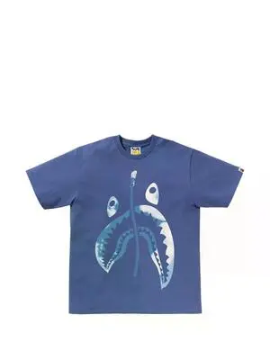 A BATHING APE Shark Tie-dye T-shirt
