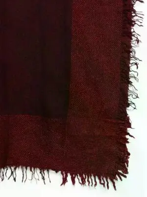 Faliero Sarti Isadora Frayed Scarf - Red