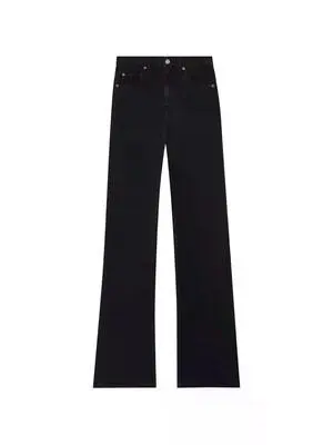 Saint Laurent Five-pockets Flared-leg Jeans - Black