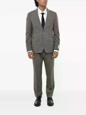 Corneliani Checked Wool Suit