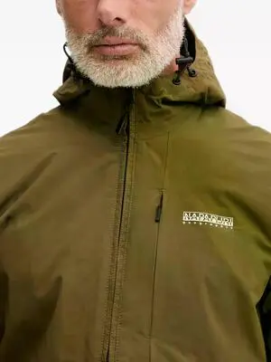NAPAPIJRI Logo-patch Hooded Jacket