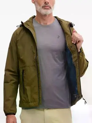 NAPAPIJRI Logo-patch Hooded Jacket - Green