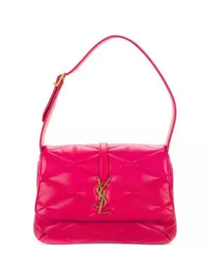 Saint Laurent Medium Loulou Puffer Shoulder Bag - Red