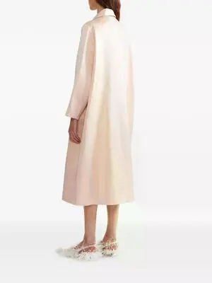 Erdem Crystal-embroidered Single-breasted Coat