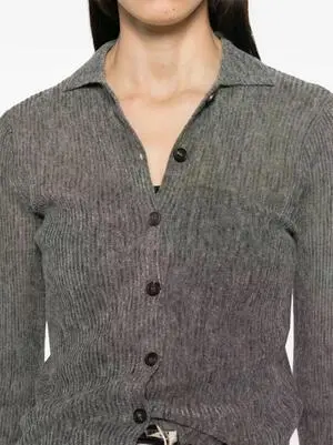 Brunello Cucinelli Ribbed-knit Button-up Cardigan
