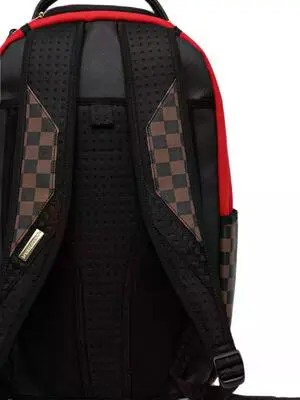 SPRAYGROUND Check-pattern Shark-mouth Backpack