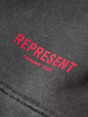 REPRESENT Contrasting-logo Shorts