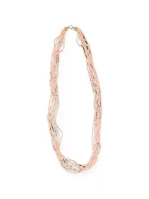 Vintage Beaded Multi-strand Necklace