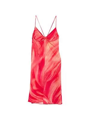 Roberto Cavalli V Neck Day Dresses