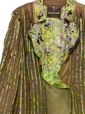 Roberto Cavalli 2000s Floral-print Jacket