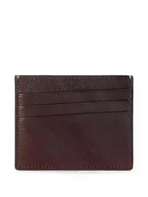 Brunello Cucinelli Brushed Leather Cardholder