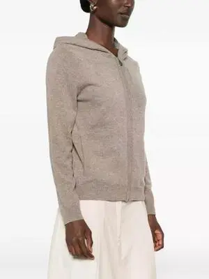 Eric Bompard Zip-fastening Hoodie Cardigan