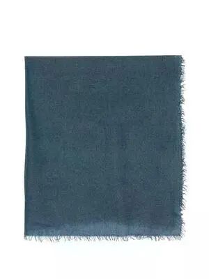 Faliero Sarti Cristiana Fringed Scarf - Blue