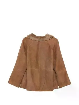 MANZONI 24 Shearling-collar Pocket Jacket