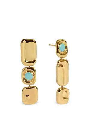 Monica Vinader Stone-embellished Drop Earrings