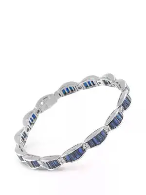 LB EXCLUSIVE Sapphire And Diamond Bracelet - Silver