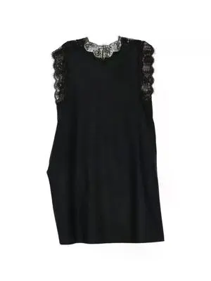 PUSHBUTTON Lace-trim Ribbon Dress