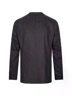 Corneliani Single-breasted Herringbone Blazer