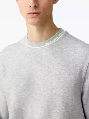Michael Kors Logo-print Crew-neck Sweater