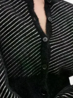 SANDRO FERRONE Striped Cardigan