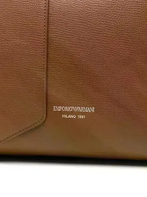 Emporio Armani 1981 Leather Shopper Bag