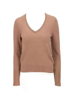 Isaia V-neck Knit Sweater - Neutrals