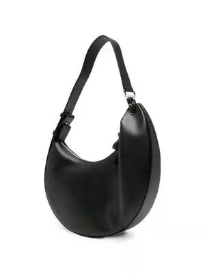 Emporio Armani 1981 Leather Crescent-shape Shoulder Bag