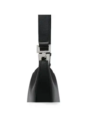 Emporio Armani 1981 Leather Crescent-shape Shoulder Bag