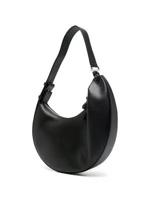 Emporio Armani Leather Shoulder Bag - Black