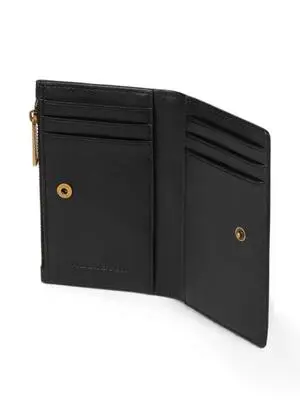 Karl Lagerfeld Medium K/autograph Slim Bi-fold Wallet - Black