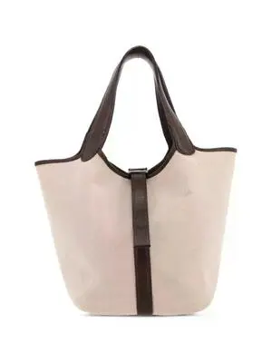 Hermès 2003 18 Picotin Handbag - Neutrals