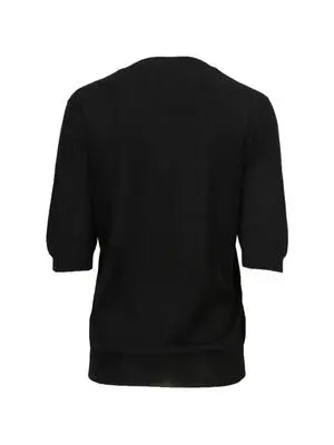 Isaia Chest-pocket Crew-neck T-shirt - Black