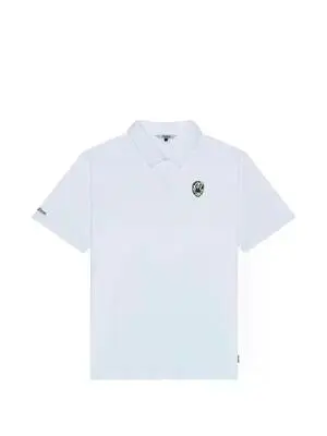 MALBON Fairway Stealie Polo Shirt - White